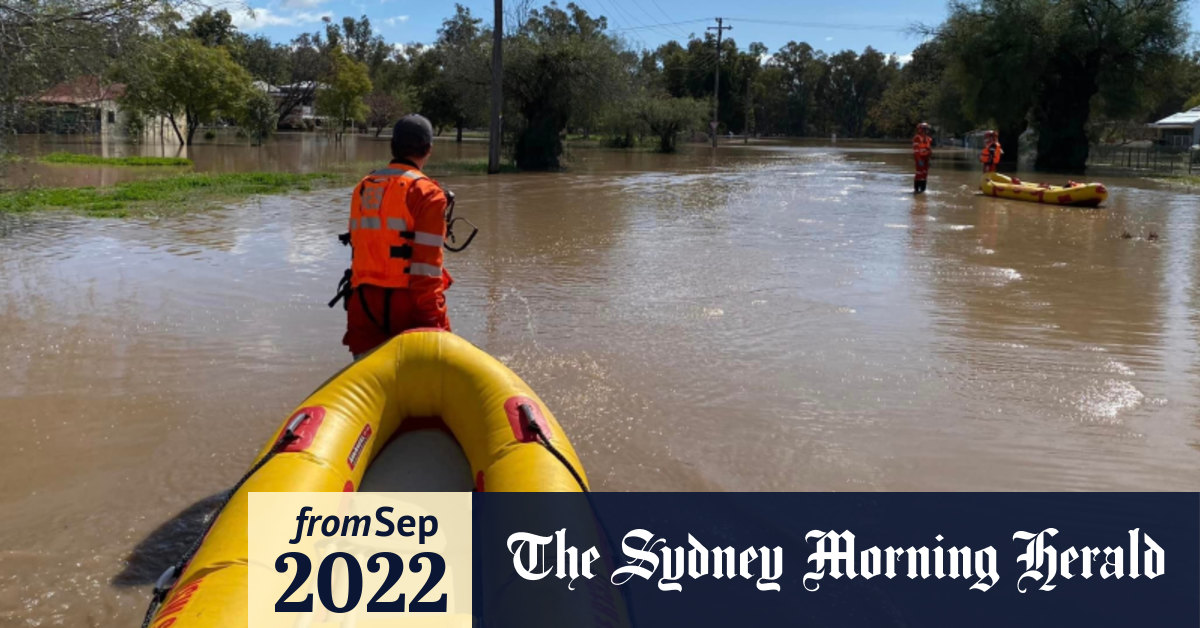 Nsw Floods Namoi River Gunnedah Floods Forcing Rescues Evacuations